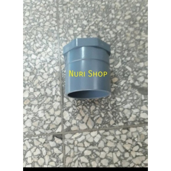 Jual Sok drat dalam pvc 2" / sock drat / shock drat dalam / faucet ...