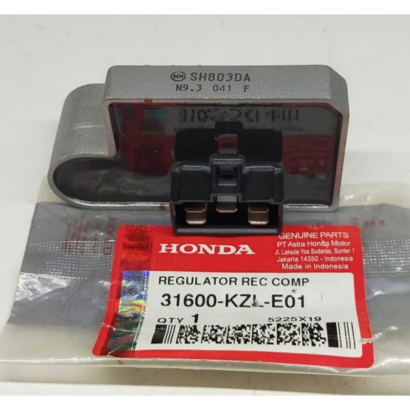 Jual REGULATOR KIPROK RECTIFIER COMP BEAT FI 31600-KZL-E01 ORIGINAL AHM ...