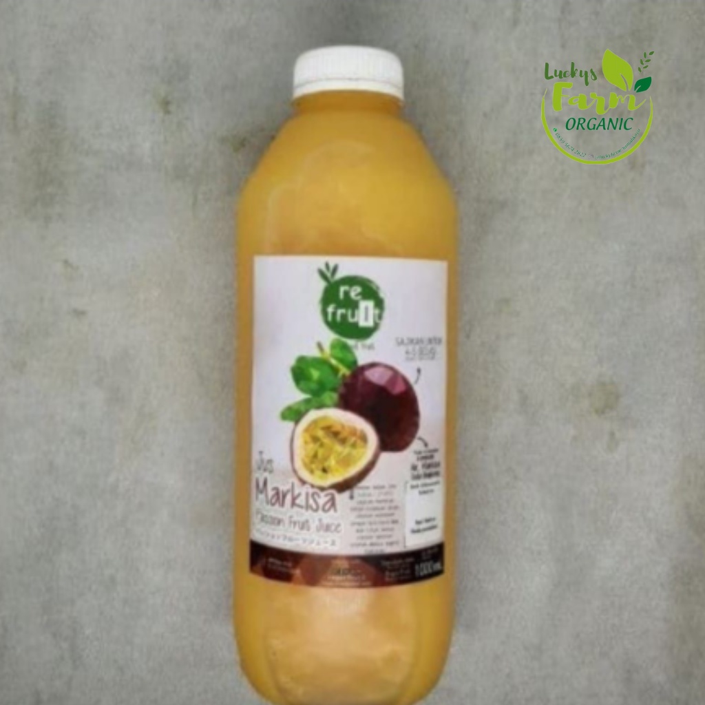 Jual Jus Markisa 1 Liter 100% Non Refined Sugar - Lucky Organic Farm ...