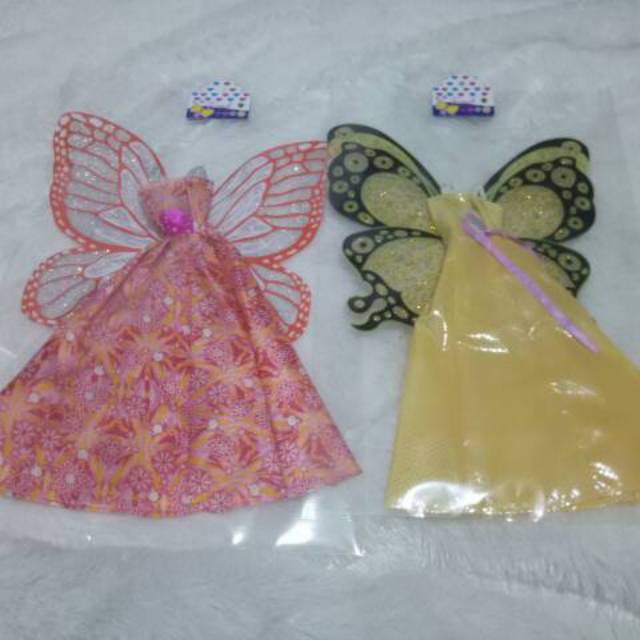 Jual Mainan Dress cantik sayap | Shopee Indonesia