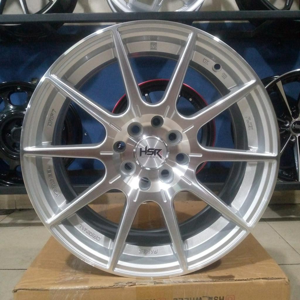 Jual Velg Mobil Hsr Ring 16 Lebar 7 Rata Body Type Hsr Rai-S2 Silver Folish Mobilio Corolla ...