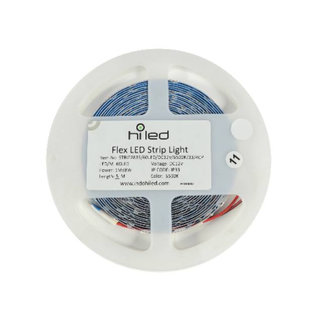 Jual LED STRIP HILED 2835 60LED 12V IP33 INDOOR | Shopee Indonesia