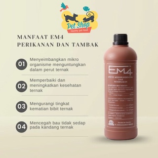 Jual HawaniPs Larutan EM4 Untuk Peternakan Kemasan Botol 1 Liter ...