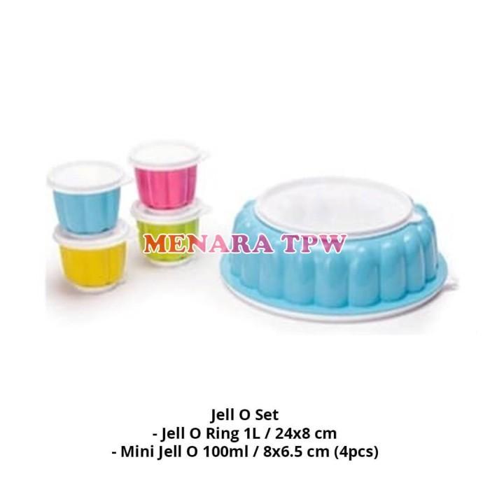 Jual [ TUPPERWARE ORIGINAL ] TUPPERWARE Jell O Set Tempat Jelly Pudding ...