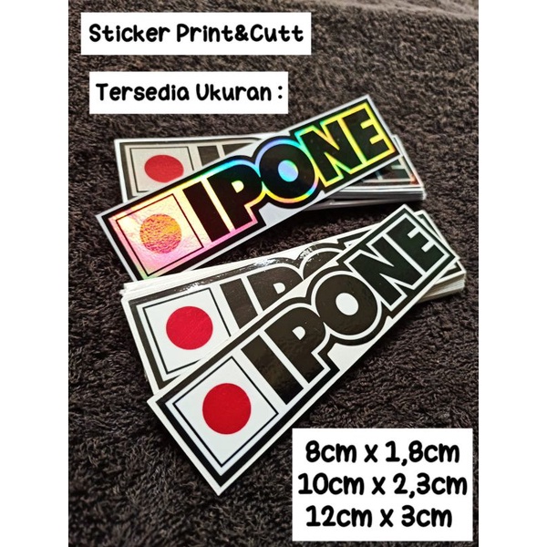 Jual sticker printing IPONE | Shopee Indonesia