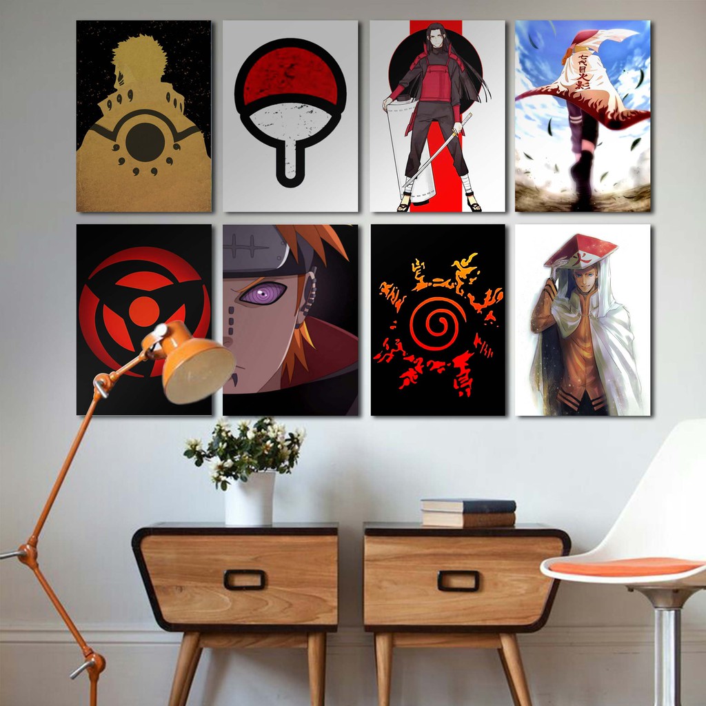 Jual HIASAN DINDING ANIME NARUTO/ANIME/Hiasan dinding rumah/Dekorasi ...