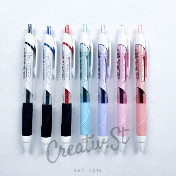 Jual SALE Uni Jetstream Ballpoint Pen 0.5 mm Water Based - Black Ink ...