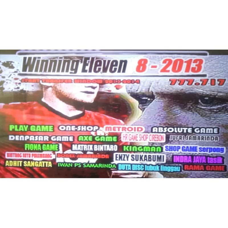 Jual GAME PS2 BOLA WINNING ELEVEN WE 8 FLASHDISK 16GB | Shopee Indonesia