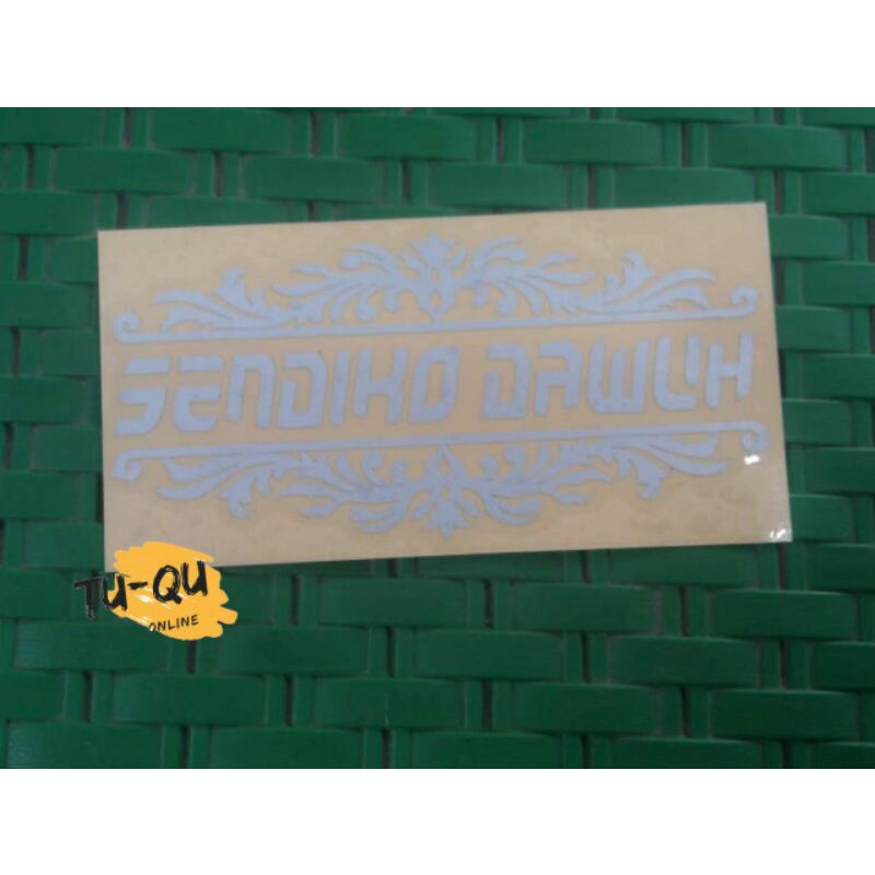 Jual Stiker sendiko dawuh triball | Shopee Indonesia