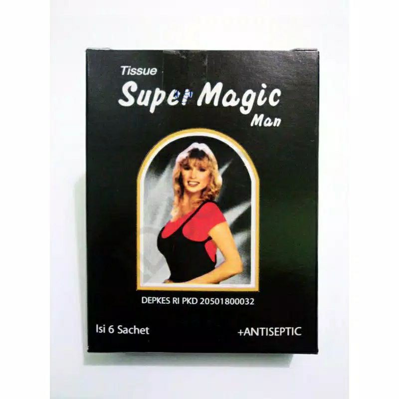 Jual TISSUE SUPER MAGIC MAN ISI 6PCS | Shopee Indonesia