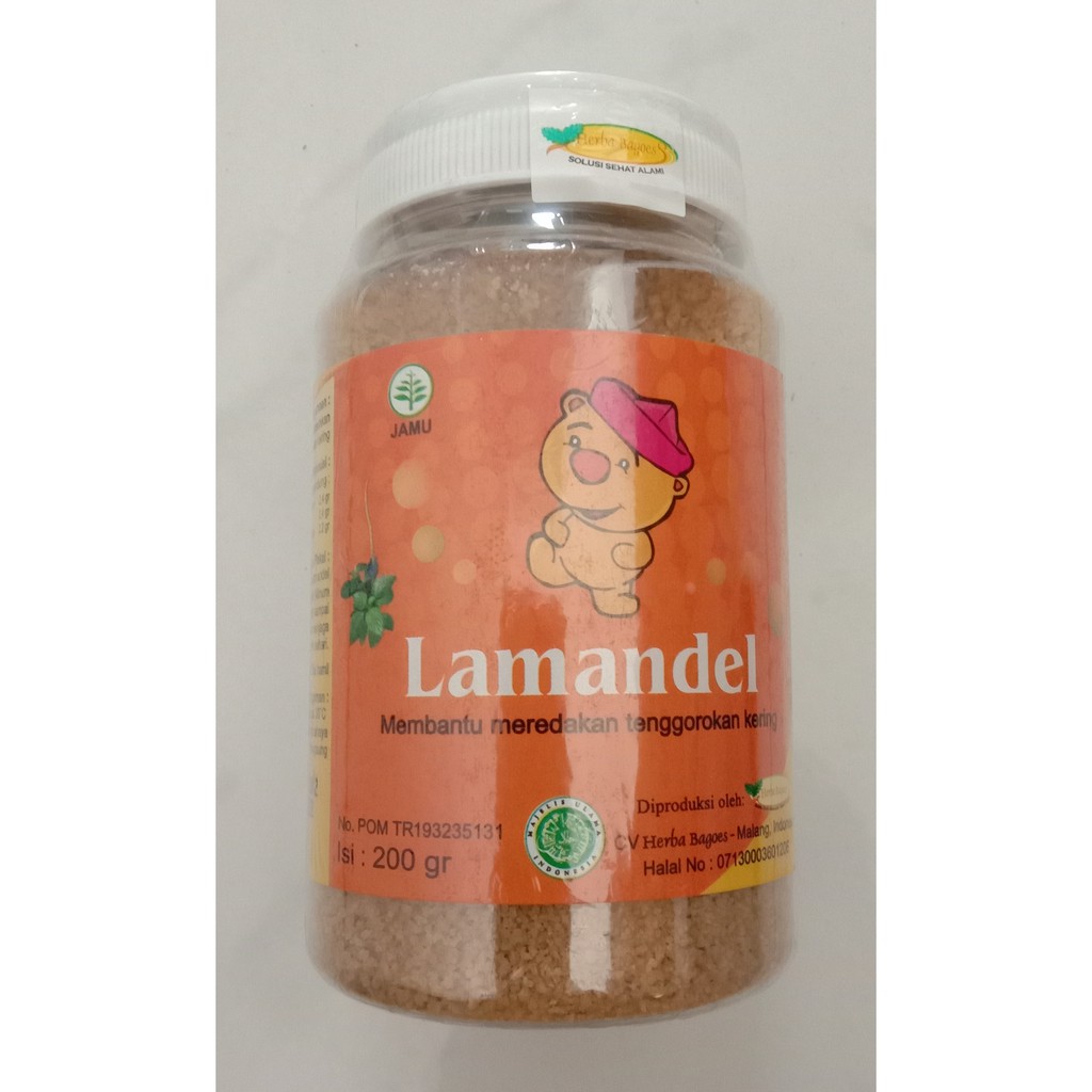 Jual LAMANDEL KEMASAN BOTOL 200 gram | Shopee Indonesia