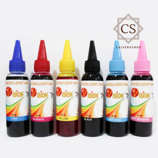 Jual VISION INK - Tinta Printer Excellent Ink (Dye Based Ink) | Shopee ...