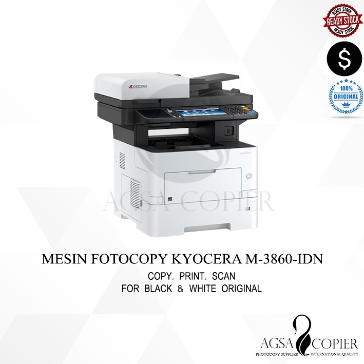 Jual Mesin Kyocera Printer M 3860 3660 DN Mesin Fotocopy Baru F4 A4 ...