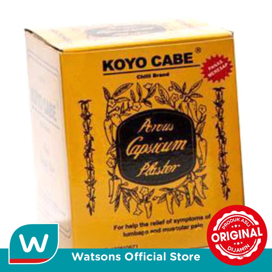 Jual Koyo Cabe Sachet 55x45mm 10 Lembar | Shopee Indonesia