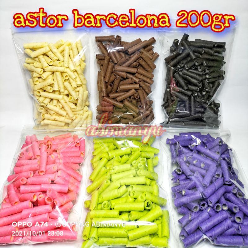Jual astor mini barcelona 200gr | Shopee Indonesia