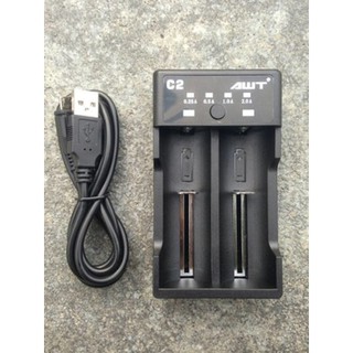 Jual Charger AWT C2 2A USB LED Indicator Authentic. Charger Baterai ...