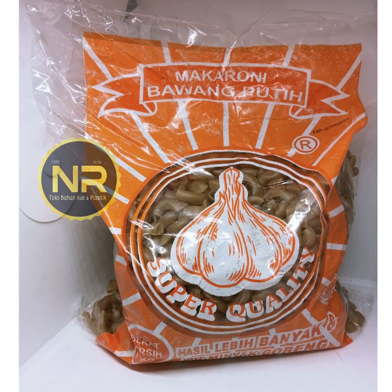 Jual makaroni goreng cap bawang putih 1kg | Shopee Indonesia