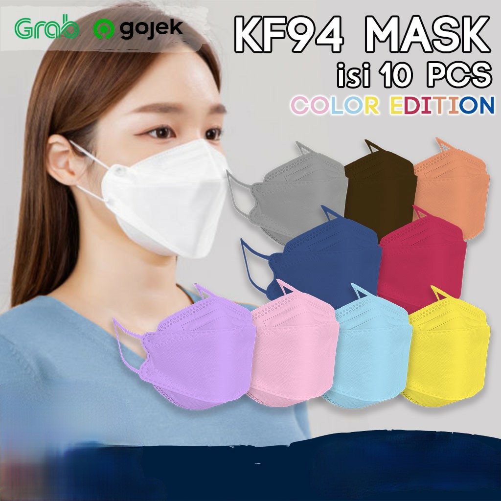 Jual Masker KF94 PREMIUM isi 10 Pcs | Shopee Indonesia