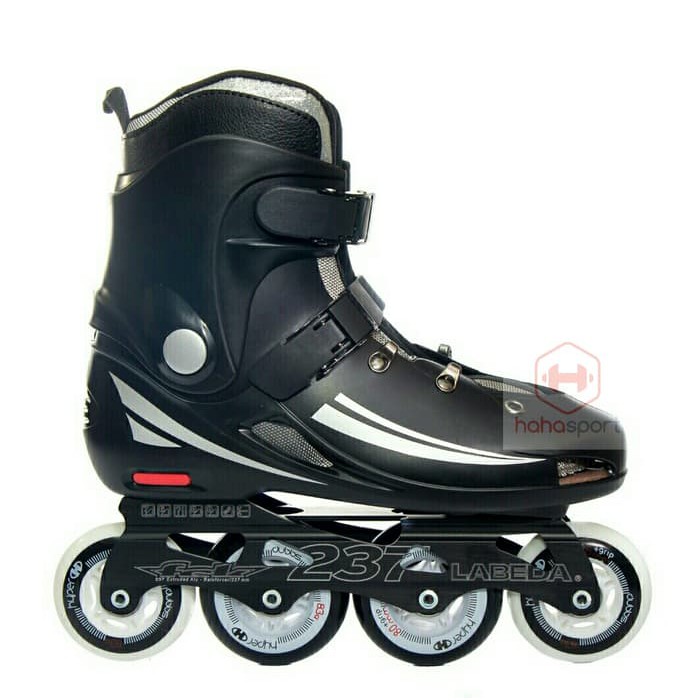 Jual Sepatu Roda Slalom Inline Skate LABEDA 237 Black | Shopee Indonesia
