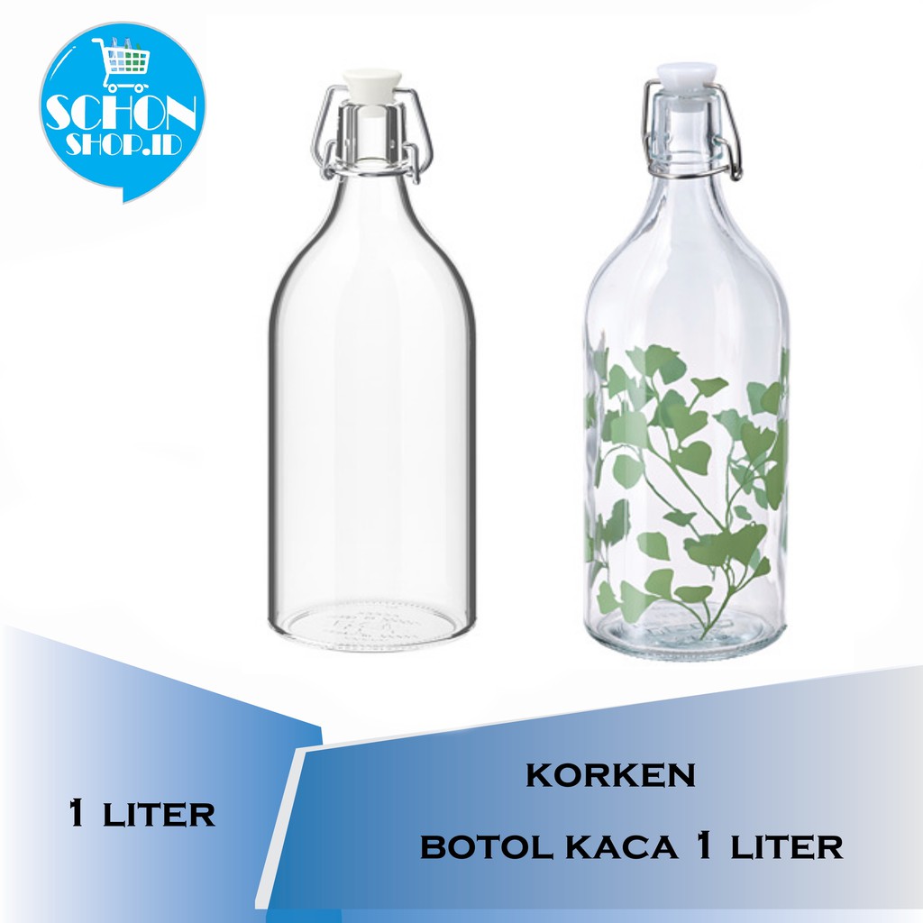 Jual Botol Kaca Botol Minum dengan Penutup Kedap Udara Botol Kaca ...
