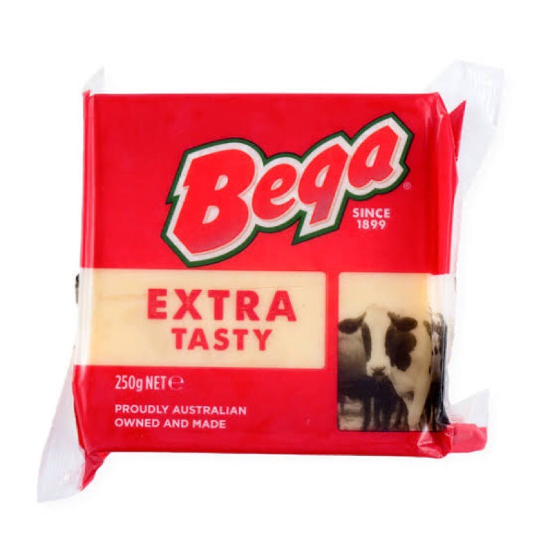 Jual Bega Cheese Cheddar Extra Tasty 250gr | Shopee Indonesia