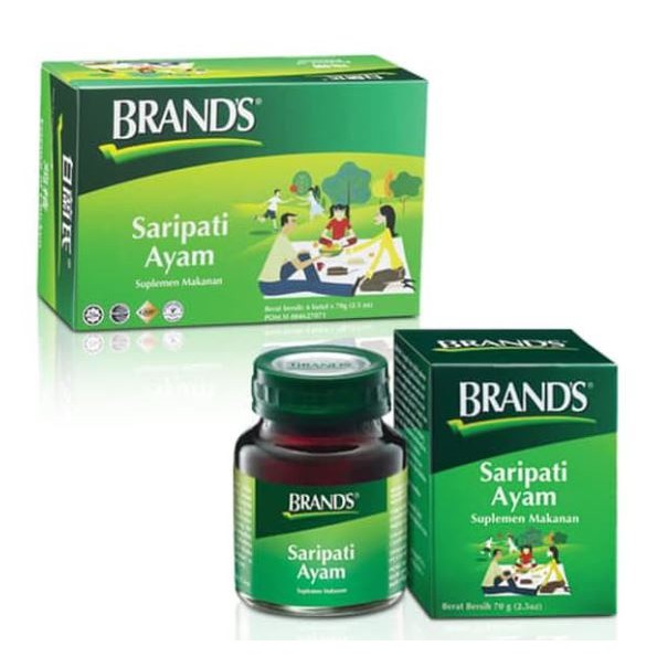 Jual Brand's Chicken Essence Saripati Ayam - 70 gr original/ginseng ...