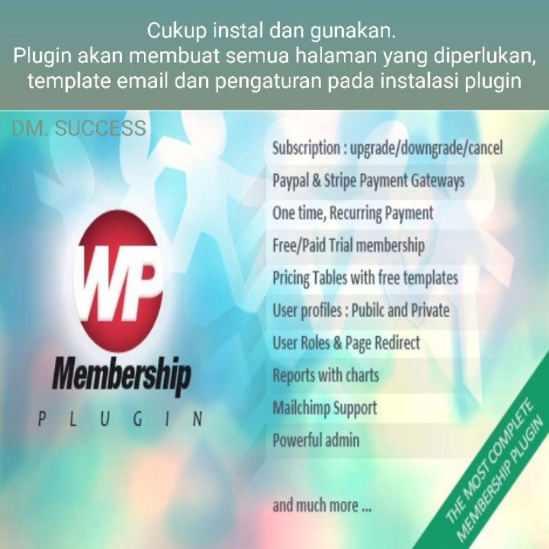 Jual WP MEMBERSHIP WORDPRESS PLUGIN AND THEMES | Shopee Indonesia