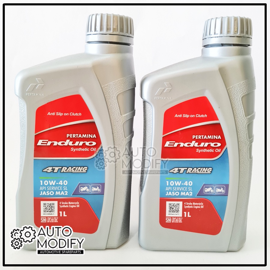 Jual Oli Pertamina Enduro Racing 4T SAE 10W40 1 Liter (1000 ml) | Shopee Indonesia