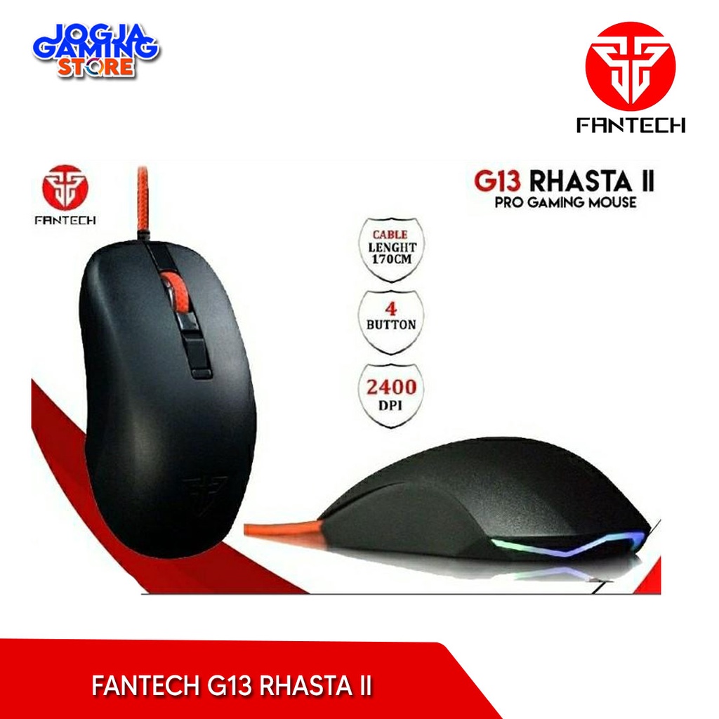 Jual Fantech Mouse Gaming G13 RHASTA II | Shopee Indonesia