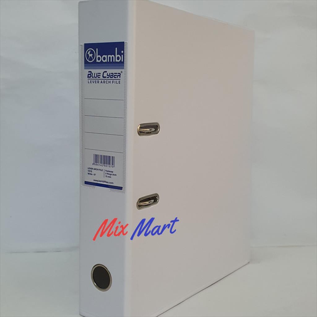 Jual Bambi 1010 Folio 75 MM Folio. 2 Ring Arch File. Colour | Shopee Indonesia