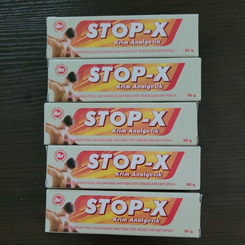 Jual Stop-X krim analgesik 30gr | Shopee Indonesia