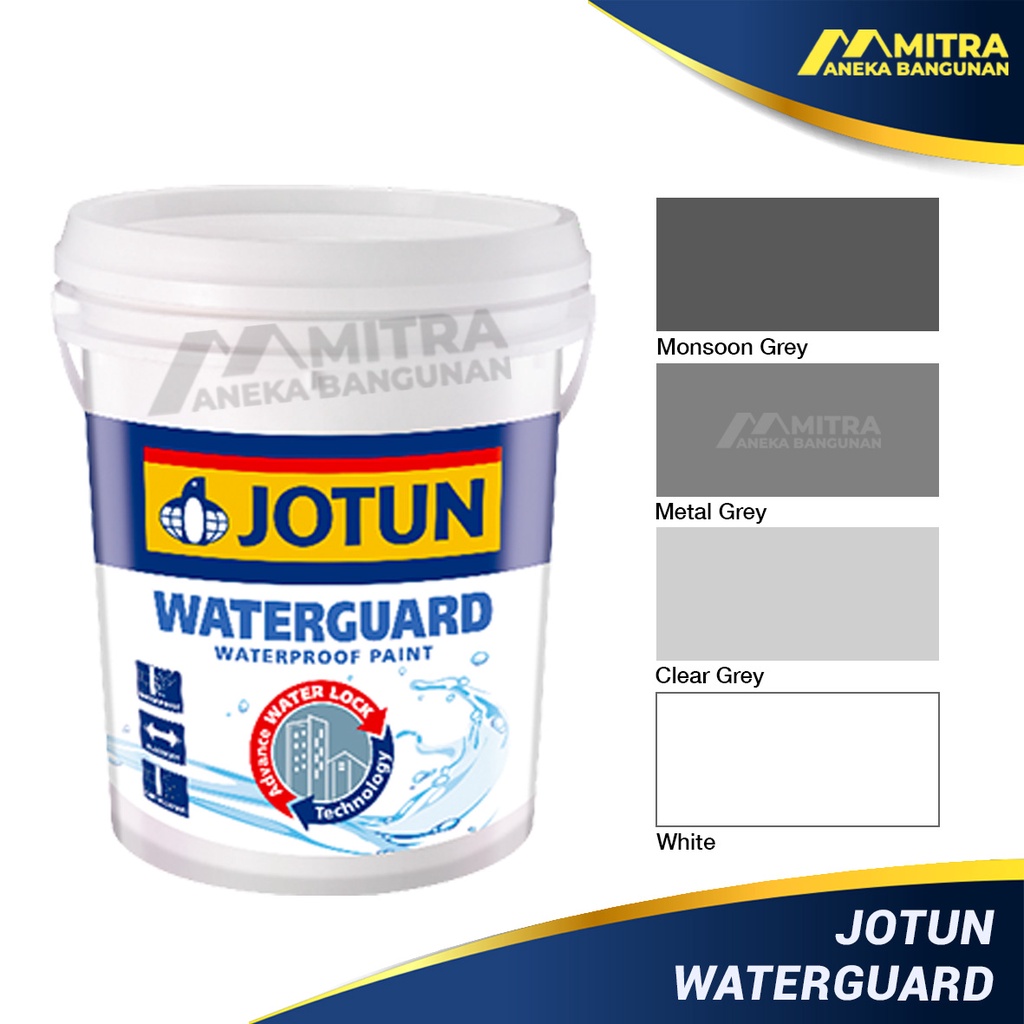 Jual JOTUN WATERGUARD 3,5 KG / CAT TEMBOK WATERPROOF/ CAT ANTI BOCOR ...