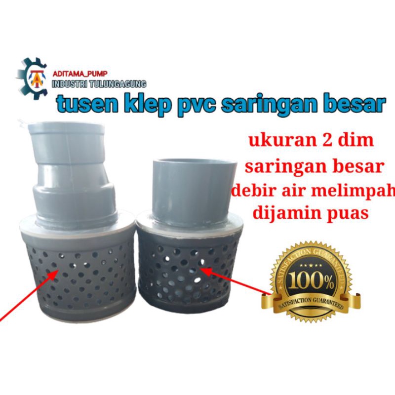 Jual tusen klep pvc pompa modifikasi dengan saringan besar cocok untuk ...