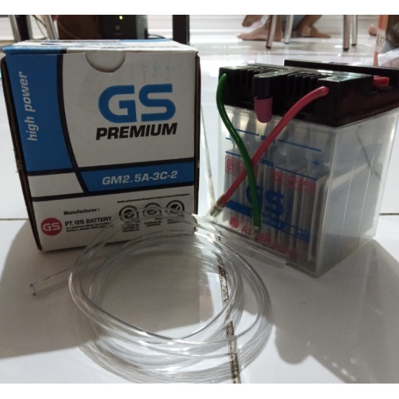 Jual Aki Basah Hanya Untuk GL Max Gl Pro GS ASTRA GM2.5-3C PREMIUM GL ...