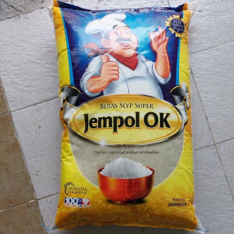 Jual Beras cap jempol 25kg | Shopee Indonesia