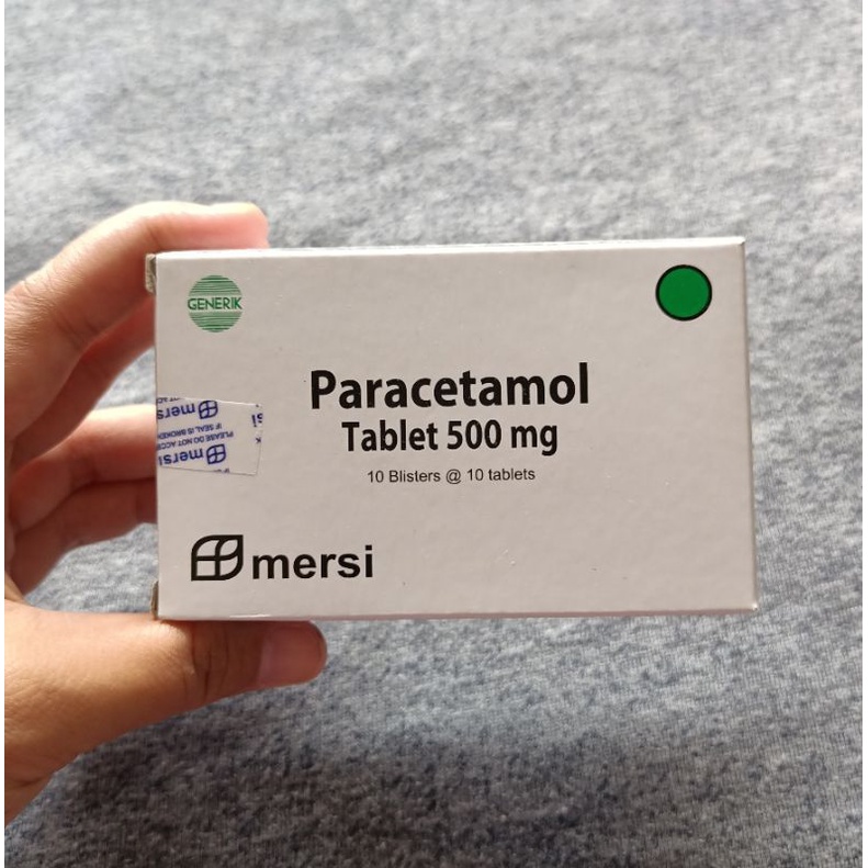 Jual Paracetamol strip isi 10 tablet - obat penurun demam / pereda ...