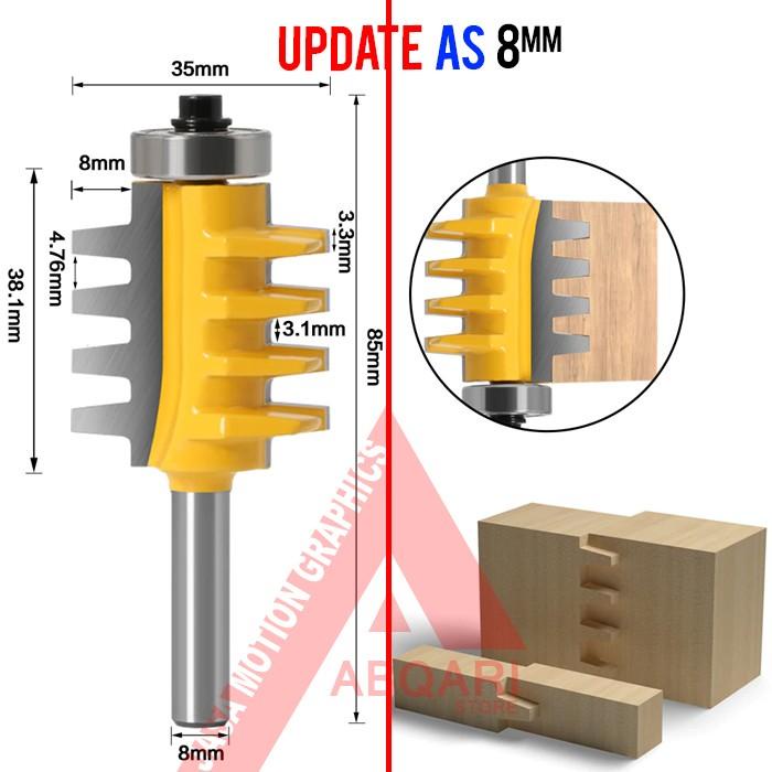 Jual Machine | Mata Profil Penyambung Papan Kayu / Finger Joint Router ...