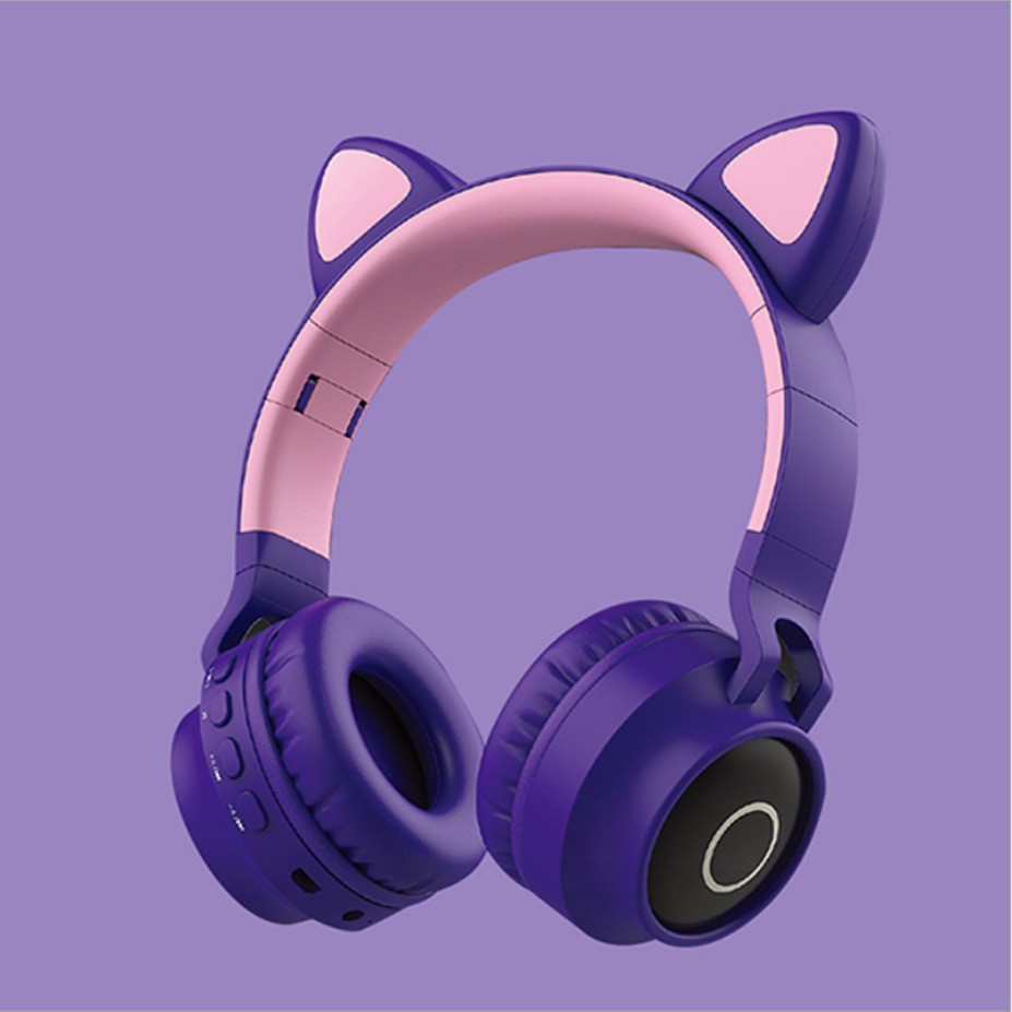 Jual Headphone headset wireless terbaru dengan model unik lucu bentuk ...