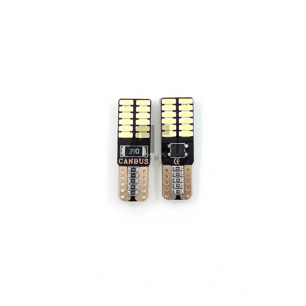 Jual LED T10 W5W Pipih Lampu Senja, Kota, Plafon Kabin Interior, Plat ...
