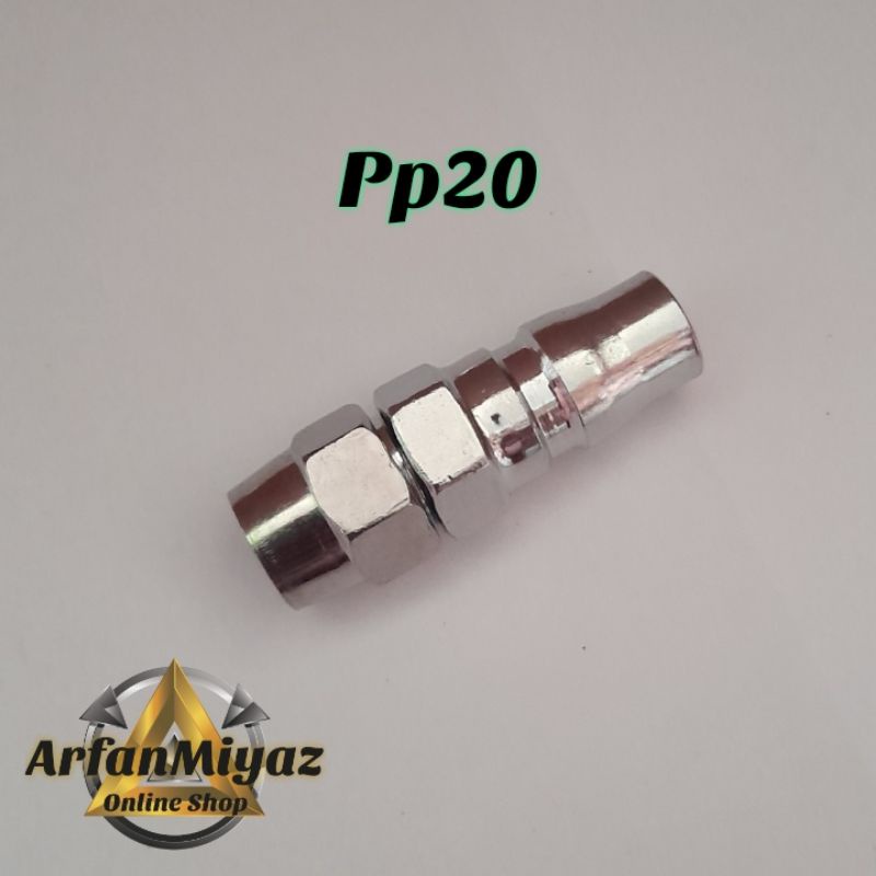 Jual Quick Coupler Male Dan Female 1/4 Sambungan Selang Angin Kompresor ...