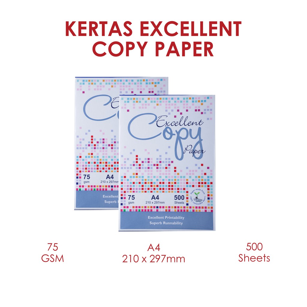 Jual Kertas Excellent Copy Paper A4 75Gr | Shopee Indonesia