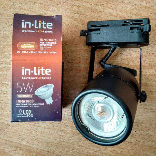 Jual Lampu track rell artalux Led 5w inlite | Shopee Indonesia