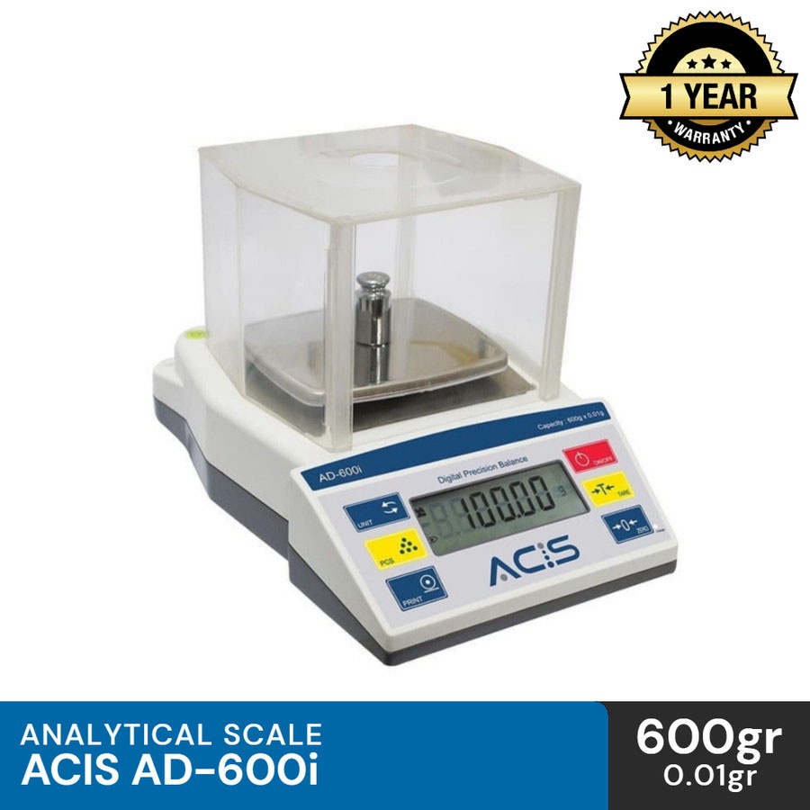 Jual Timbangan Digital ACIS AD-600i Timbangan Lab ketelitian 0,01g ...