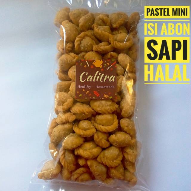 Jual Pastel Mini Isi Abon Sapi Halal Gurih Renyah | Shopee Indonesia
