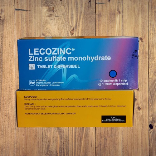 Jual LECOZINC TABLET - BOX | Shopee Indonesia