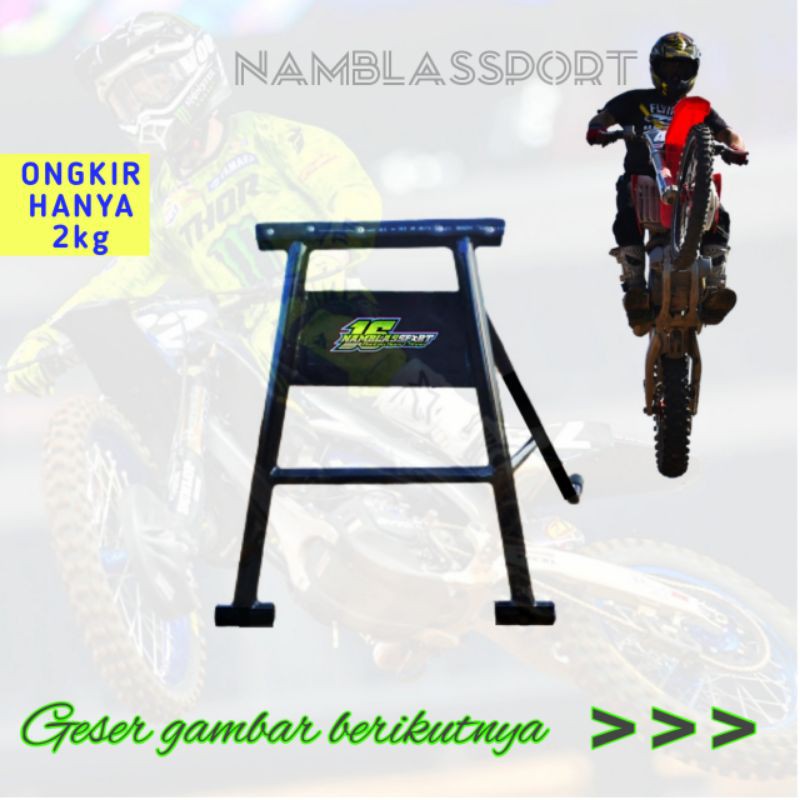 Jual Paddock Motor Trail Jackstand KLX Standar Tengah Trabas Jack Stand ...