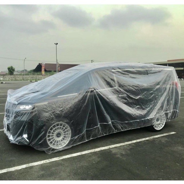 Jual Cover Mobil Plastik Transparan Alphard Vellfire | Shopee Indonesia