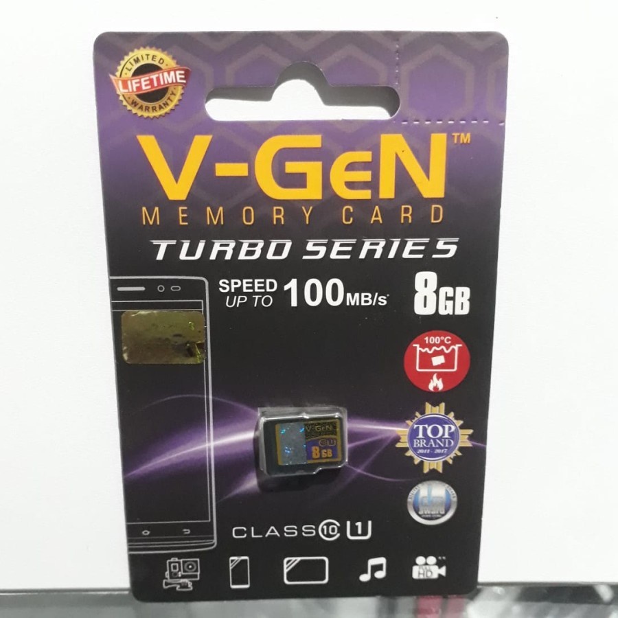 Jual V-GeN Memory Card Turbo Series 8GB 16GB 32 GB 64 GB 128 GB Class ...