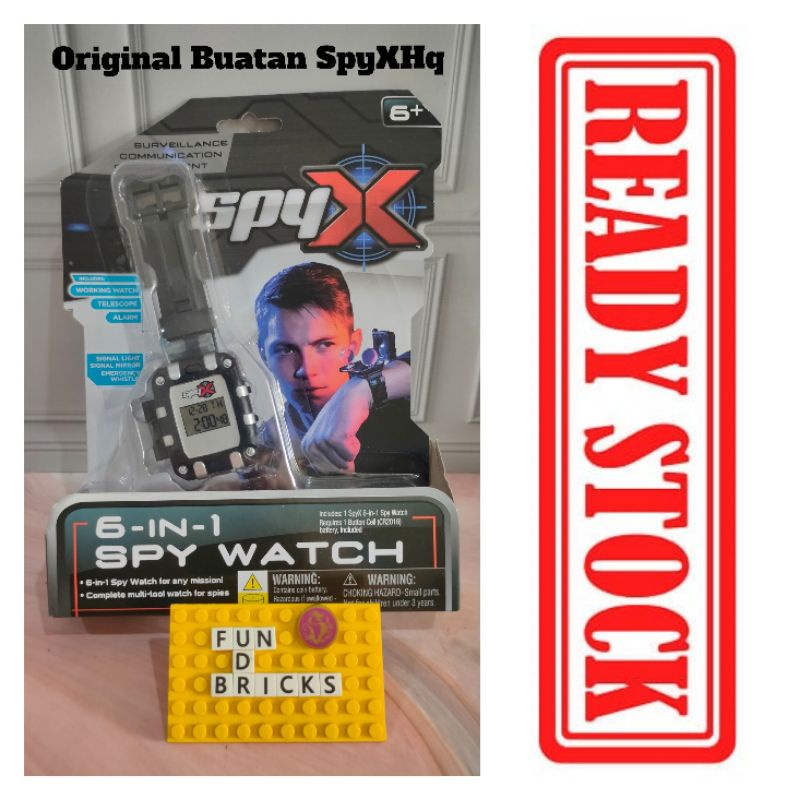 Jual Spy X 6 In 1 Spy Watch Jam Tangan | Shopee Indonesia
