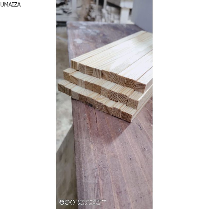 Jual Umauza Reng Kayu Jatibelanda 30x1x1 Isi 10pcs List Kayu Pinus Jati ...